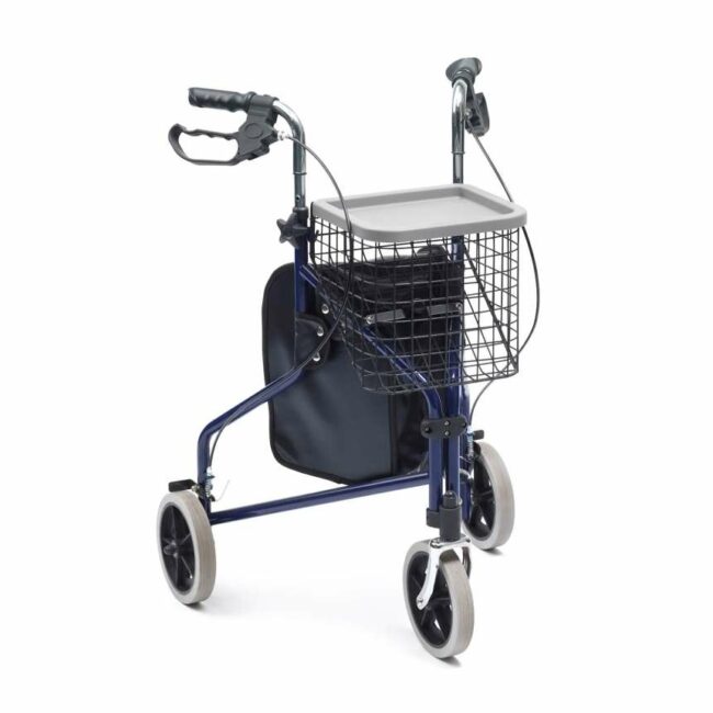 Steel Tri-Walker with Bag, Basket and Tray | Premier Community